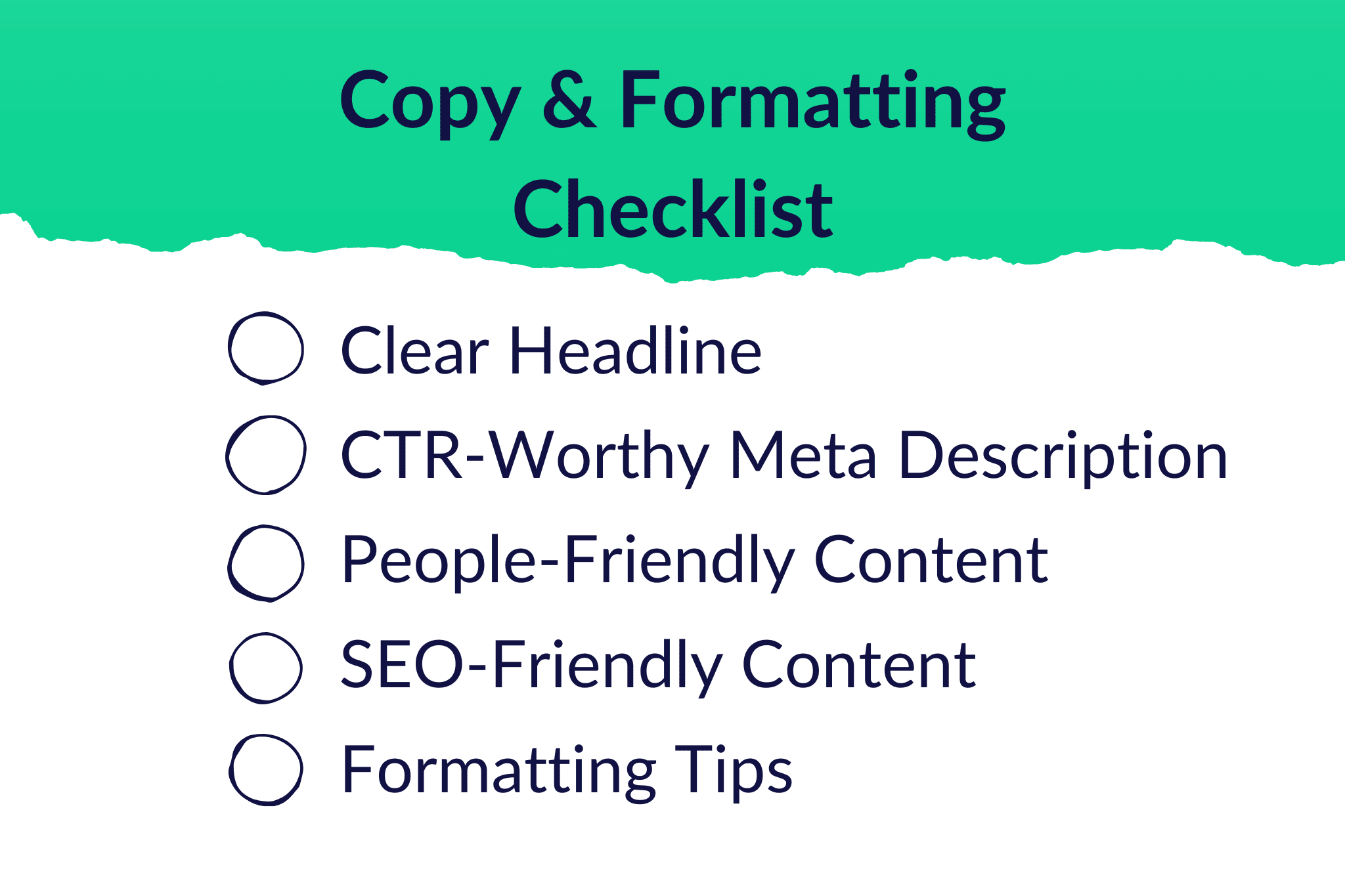 Free Copywriting Checklist for Values-Driven Founders